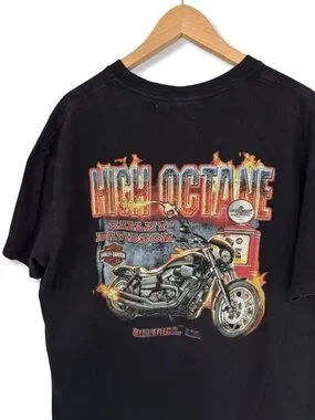 Harley-Davidson | Shirts | Harleydavidson High Octane Black Motorcycle ...
